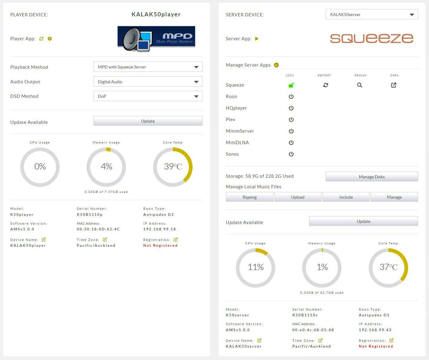 User Guide For Antipodes High-End Music Server/Streamers